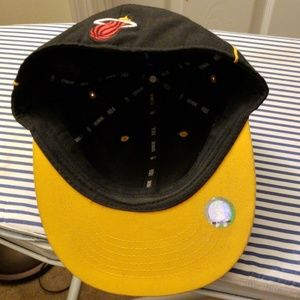 Unk | Accessories | Miami Heat Fitted Cap By Unk | Poshmark